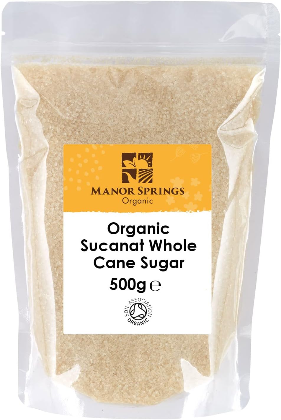 Organic Sucanat Soft Whole Cane Sugar (Panela Brown, Rapadura) 500g by ...