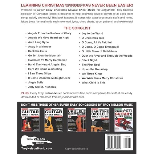 Snapklik.com : Super Easy Christmas Ukulele Sheet Music For Beginners ...