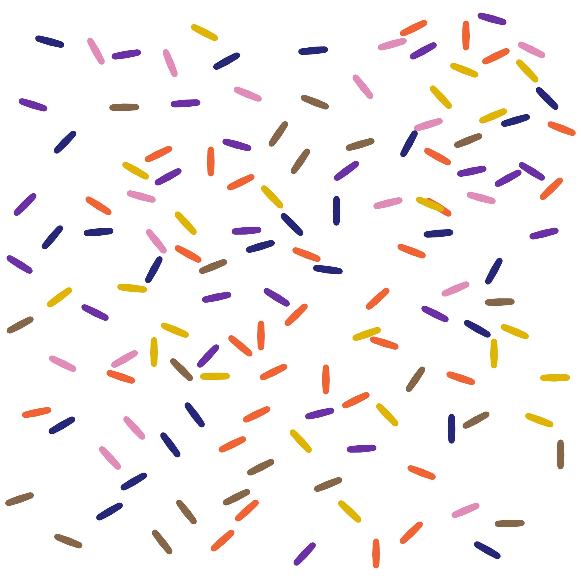 Amazon.com: Sprinkles or Confetti Wall Sticker Vinyl Decals for Nursery ...