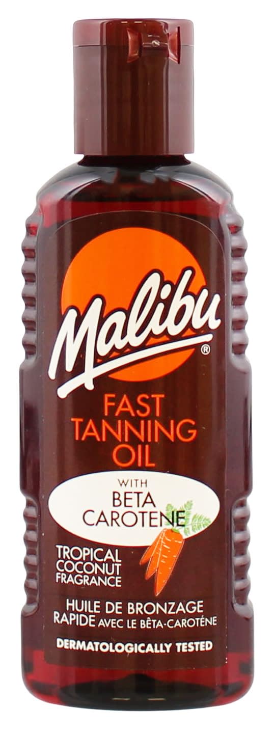 Amazon.com: Malibu Sun Fast Tanning Oil - Tan Accelerator for Outdoor ...