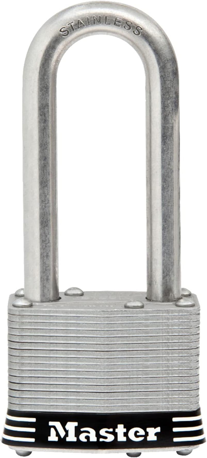 Master Lock 1KALJ Outdoor Padlock with Key, Silver, 1LJ, 1 Pack ...