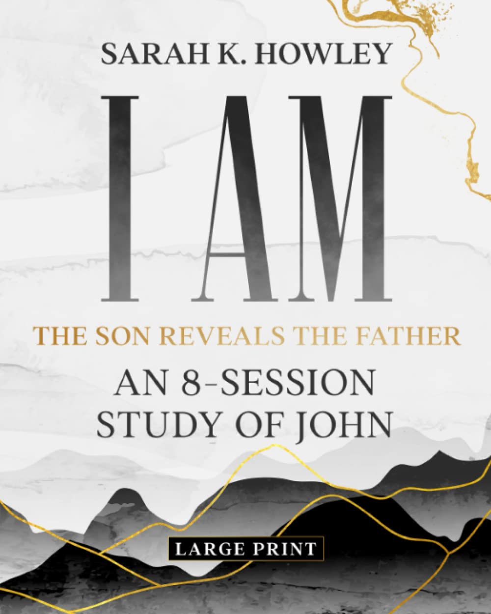 I AM: An 8-Session Study of John (Large Print): Howley, Sarah K ...