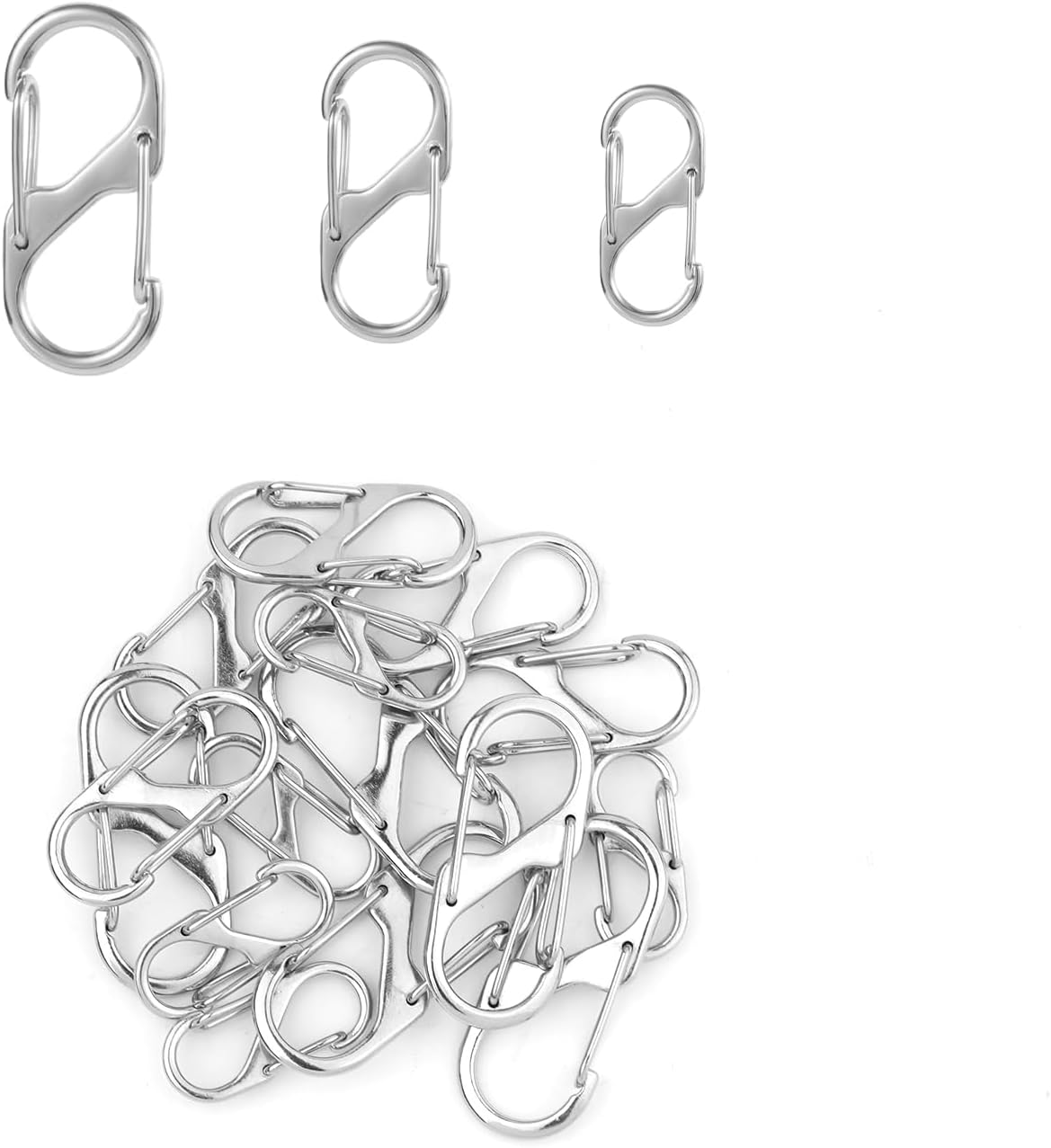 Amazon.com: 15pcs Quick Disconnect Clips, Zipper Clip Theft Deterrent ...