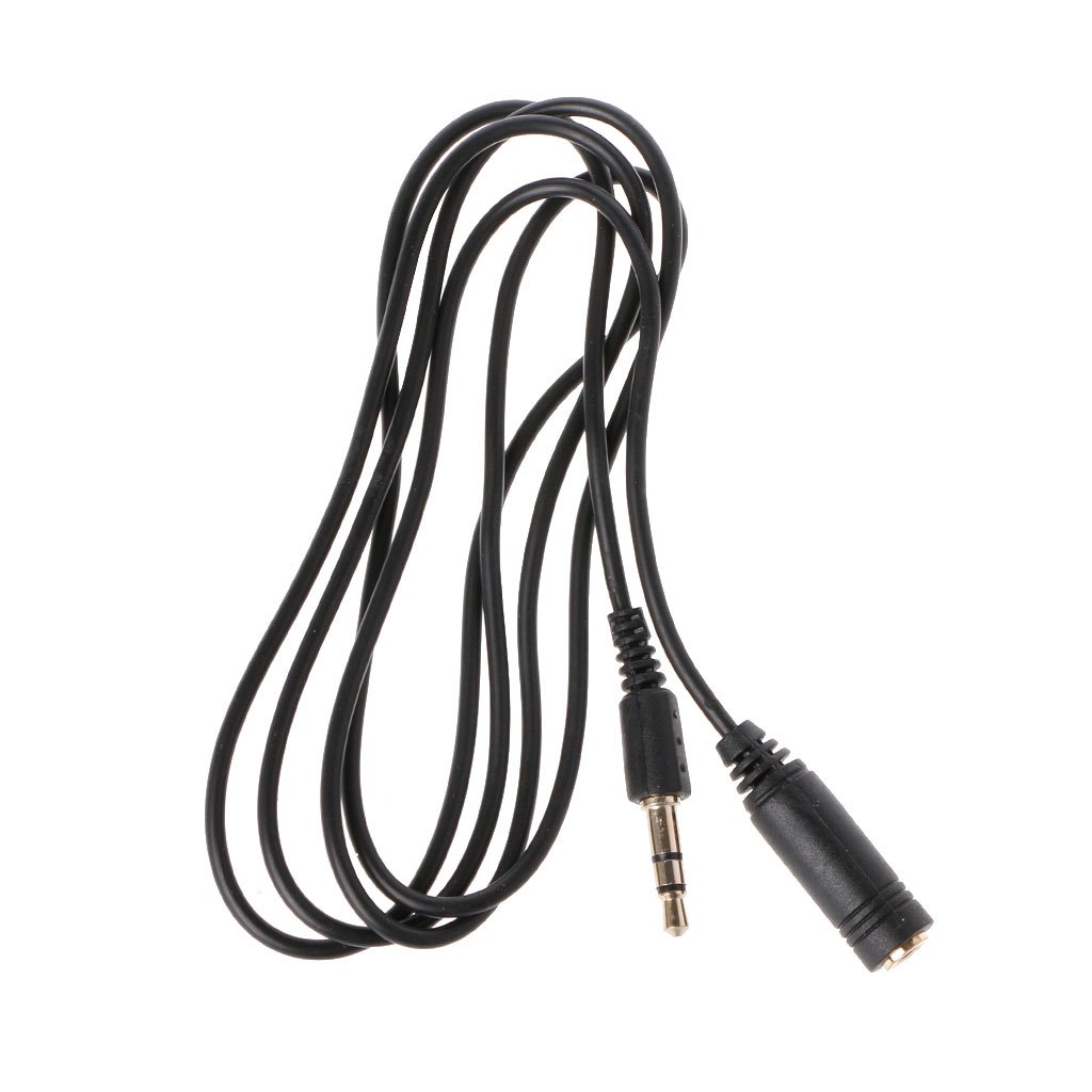 Amazon.com: Ldbuejiaja 3.5mm Male to Female 3-Pole Plug Stereo Aux ...