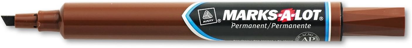 Amazon.com : SHARPIE Fine Point Permanent Markers, Brown, 1 Count ...