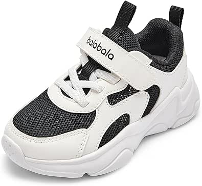 Amazon.com | Balabala Kids Boys Girls Sneakers Breathable Athletic ...