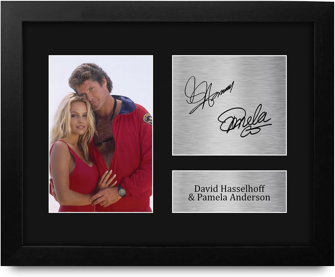 Amazon.com: HWC Trading David Hasselhoff & Pamela Anderson Baywatch ...