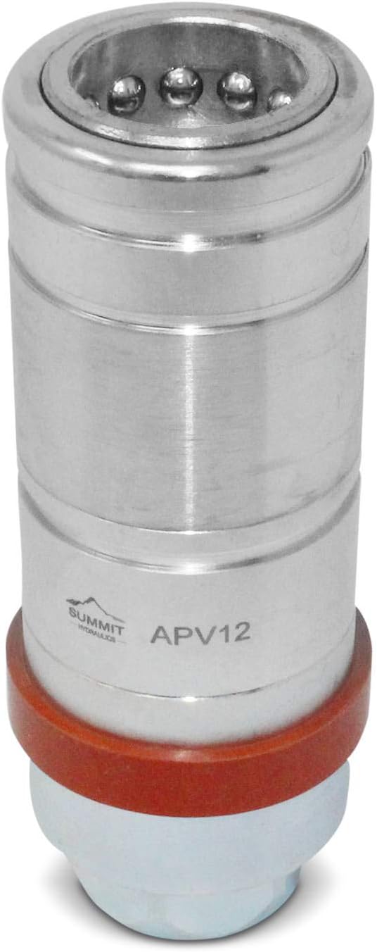 Amazon.com: APV12-08N Hydraulic Female Quick Coupler Push Pull Connect ...