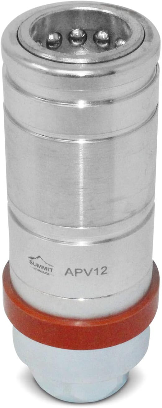 Amazon.com: APV12-08N Hydraulic Female Quick Coupler Push Pull Connect ...