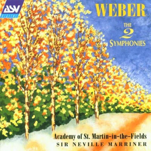 Weber: Symphonies Nos 1 & 2: Amazon.co.uk: CDs & Vinyl