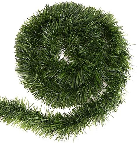 Amazon.com: DearHouse 40Feet Christmas Garland, 2 Strands Artificial Pine Garland Soft Greenery ...