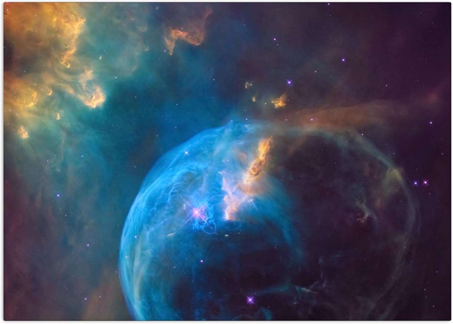 Amazon.de: Displate Offiziell NASA MetallPoster Magnetische Befestigung ...