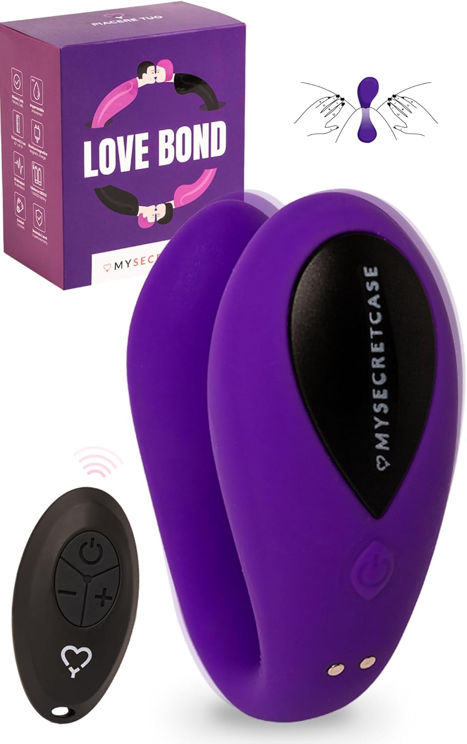 MySecretCase Vibratoreper Donna Professionale - Vibratore Clitoride ...