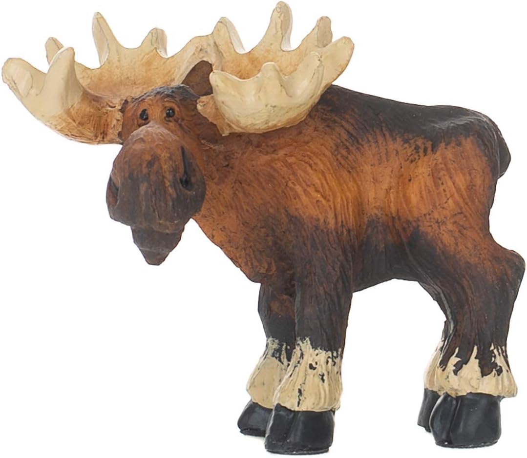 Amazon.com: Demdaco Big Sky Carvers Standing Moose Mini Figurine : Home ...