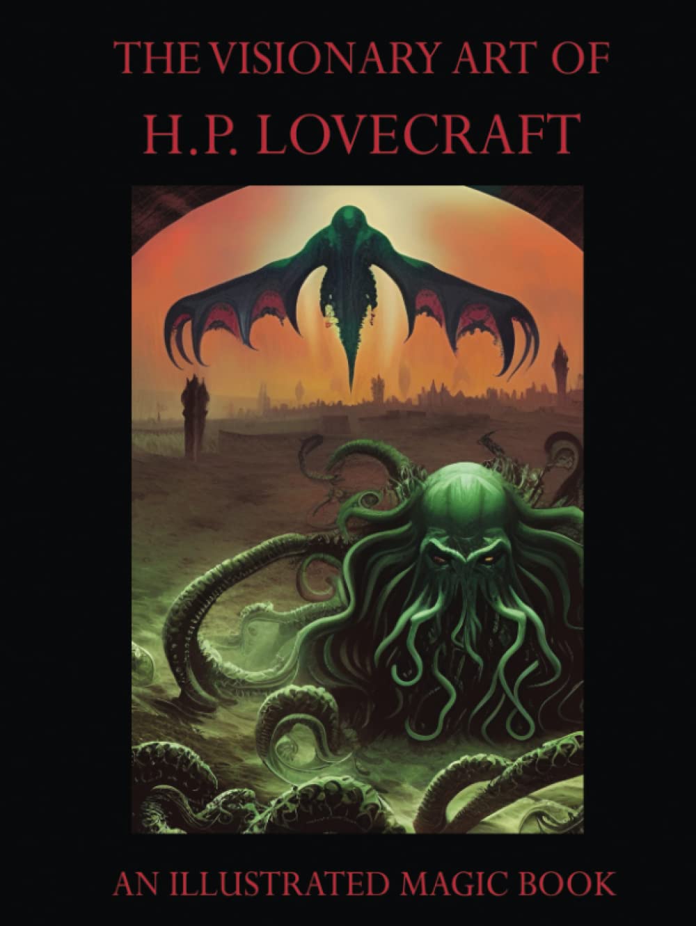 Amazon.com: The Visionary Art Of H.P. Lovecraft - 144 pages - Colorful ...