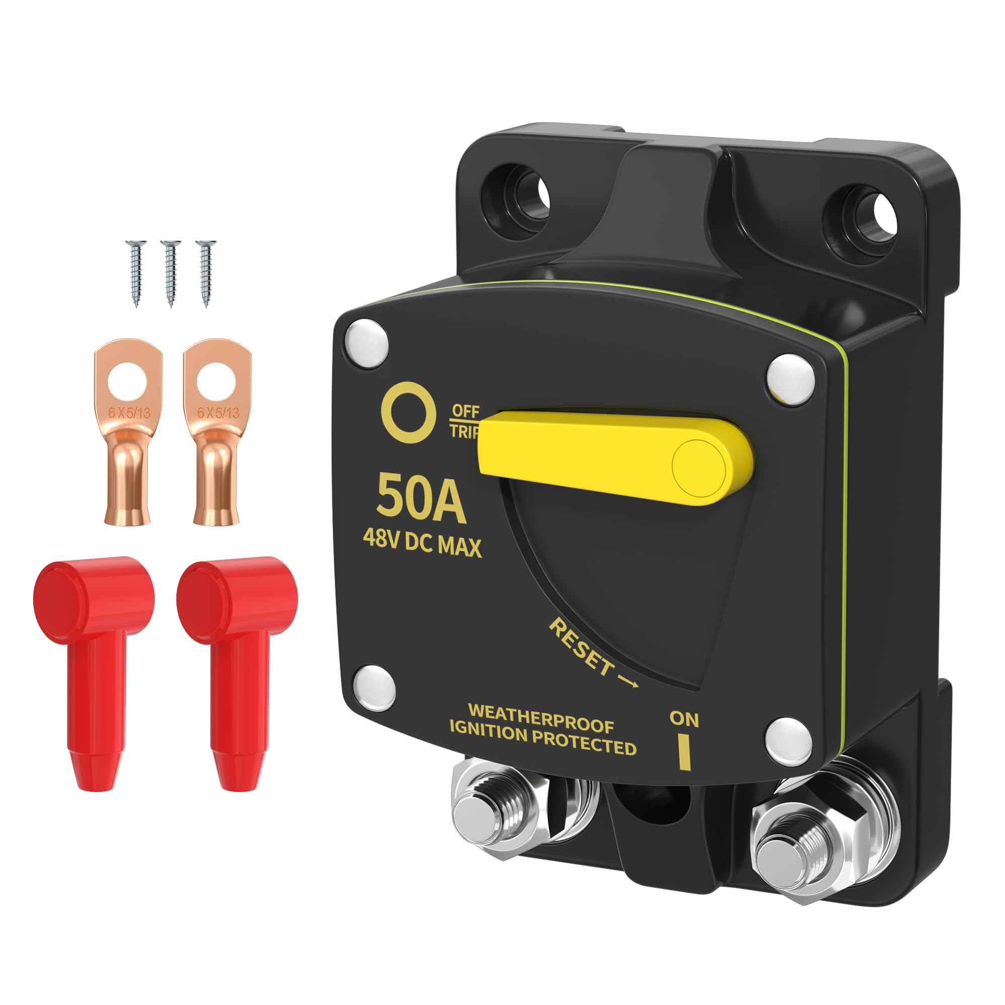 Snapklik.com : Circuit Breaker DC 50 Amp