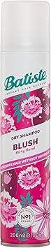Batiste Dry Shampoo in Blush 200ml, Floral & Flirty Fragrance, No Rinse ...