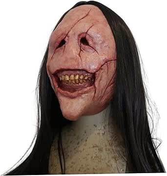 Amazon.com: Mask for Adult,Horror Devil Mask, Scary Halloween Mask ...