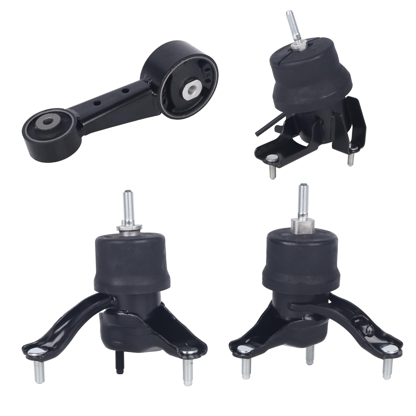 Amazon.com: PAROD 4PCS Engine Motor Mount Kit Fit for 2008-2012 Toyota ...