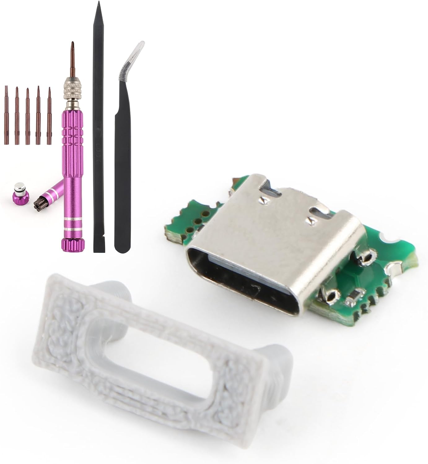 Amazon.com: for Nintendo 3DS XL/3DS LL Charging Port Upgrade from Micro ...