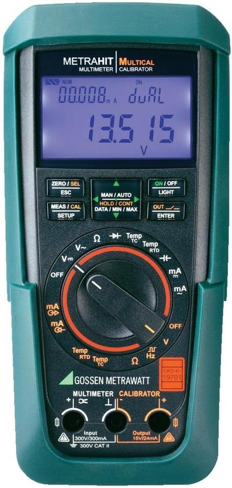 Gossen Metrawatt METRAHIT MULTICAL Calibrator Multimeter : Amazon.co.uk ...