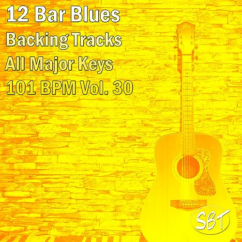 Amazon.com: 12 Bar Blues Backing Tracks All Major Keys 101 BPM, Vol. 30 ...