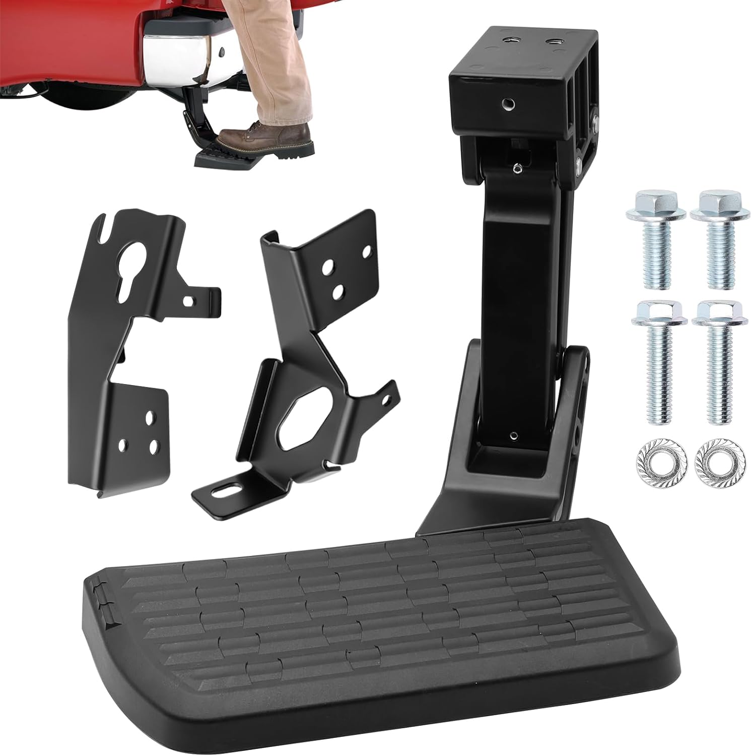 Amazon.com: Rear Bed Step for 2017-2022 Ford F250 F350 F450 Super Duty ...