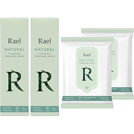 Amazon.com: Rael Natural Feminine Cleansing Wash - Intimate Wash, pH ...