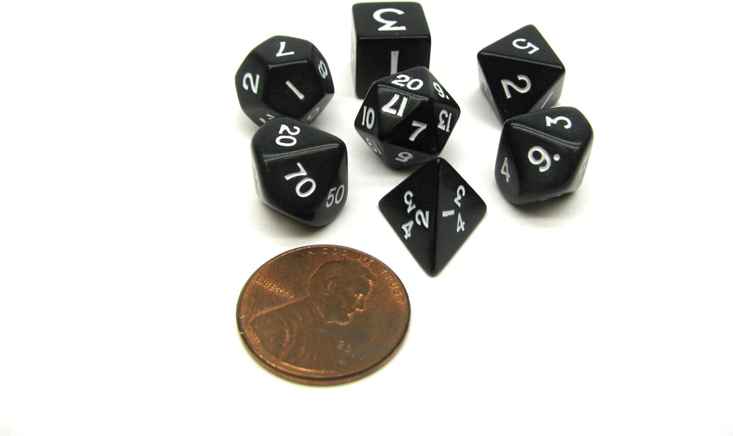 Amazon.com: Opaque: Mini 7Pc Black/White : Toys & Games