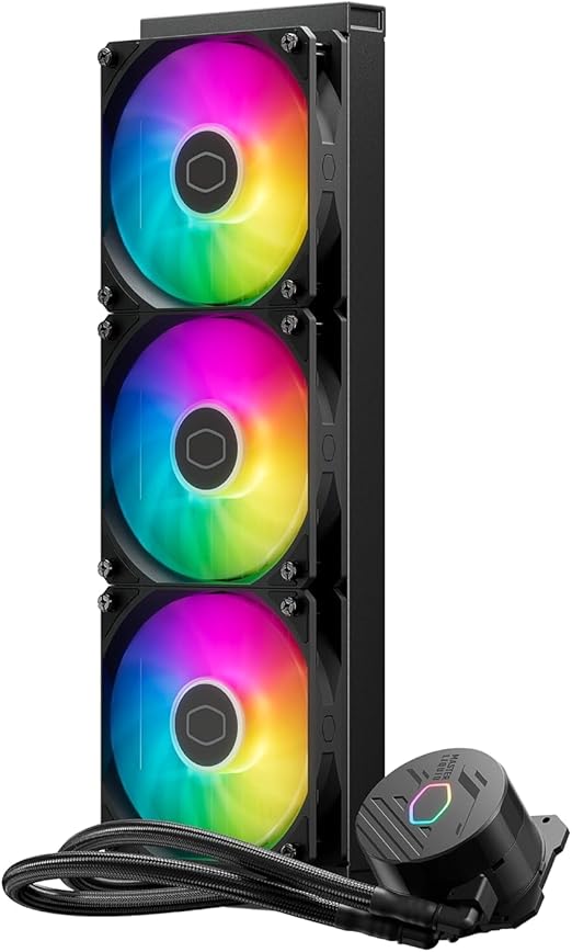 Cooler Master MasterLiquid 360L Core ARGB CPU Liquid Cooler - Dual ...