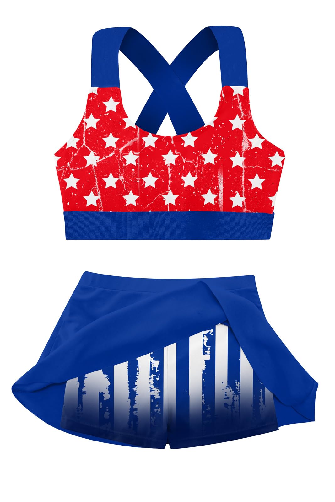 Snapklik.com : Cutemile Independence Day Swimsuit For Girls Size 4Th Of ...