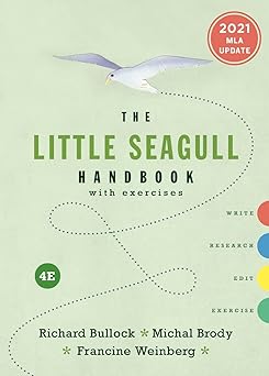 Amazon.com: The Little Seagull Handbook with Exercises: 2021 MLA Update ...