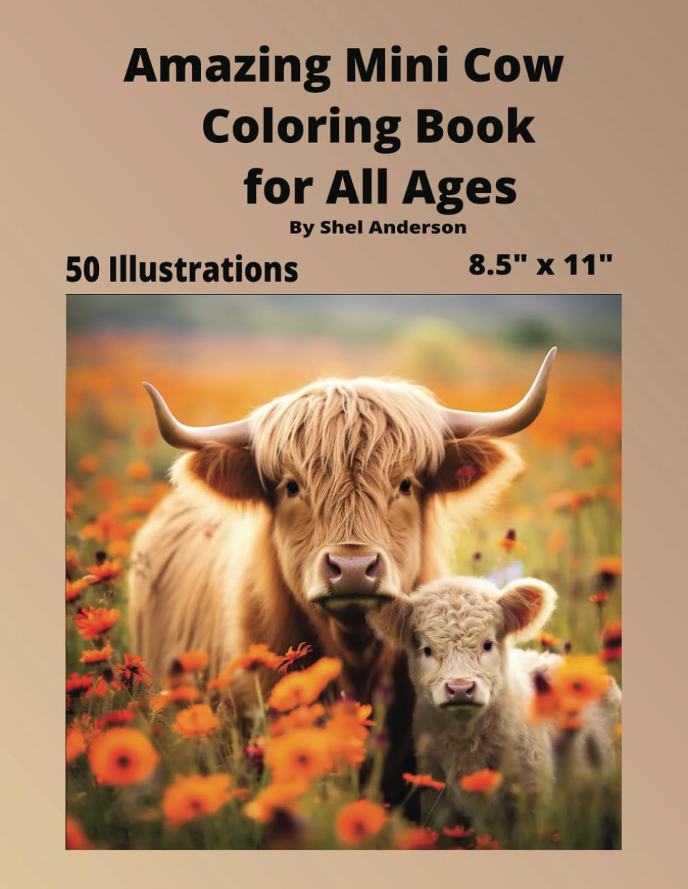 Amazon.com: Amazing Mini Cow Coloring Book For All Ages: 9798872940241 ...