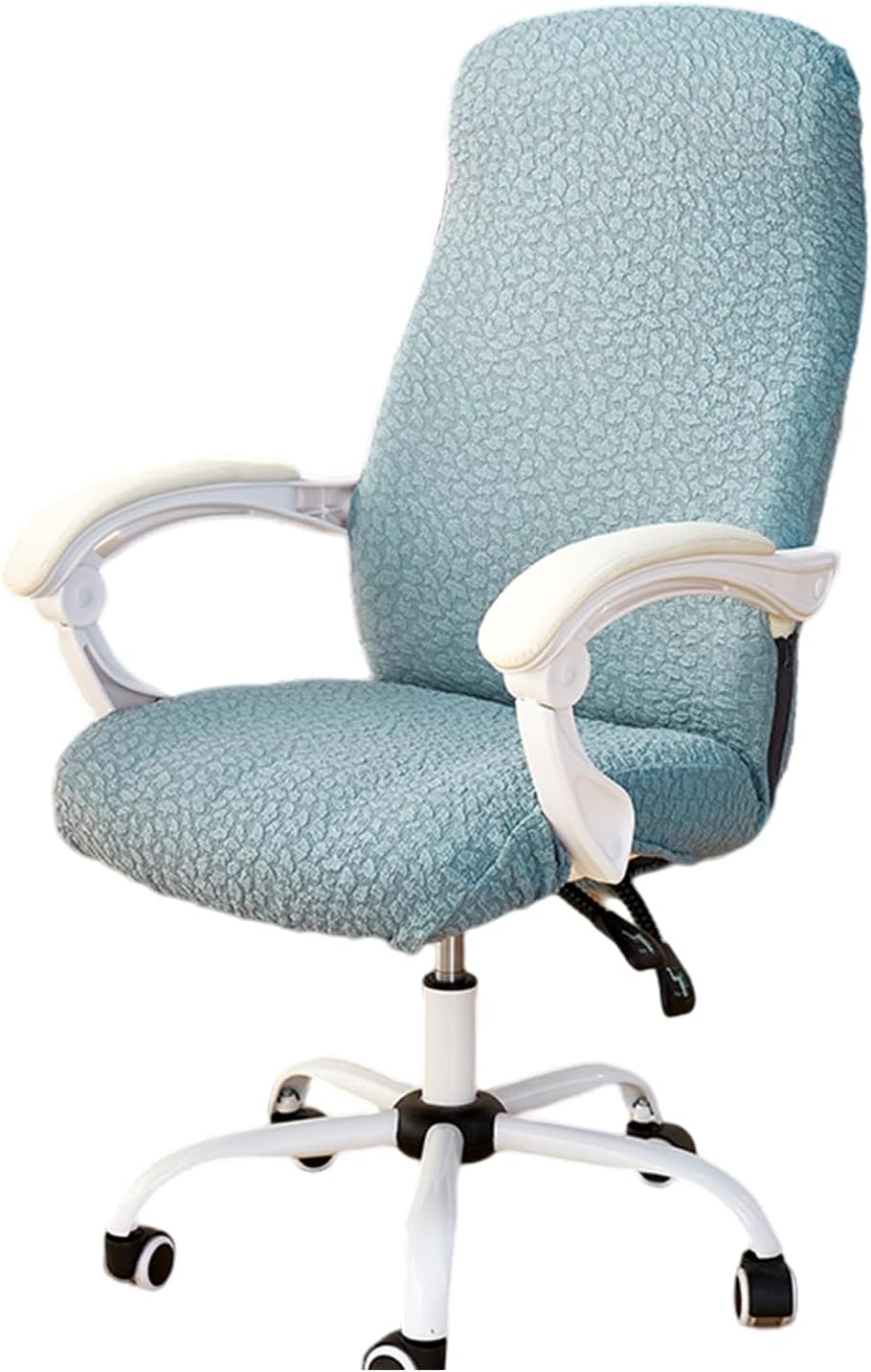 Amazon.com: FUANGUI Jacquard Office Chair Cover Large Stretch Desk ...