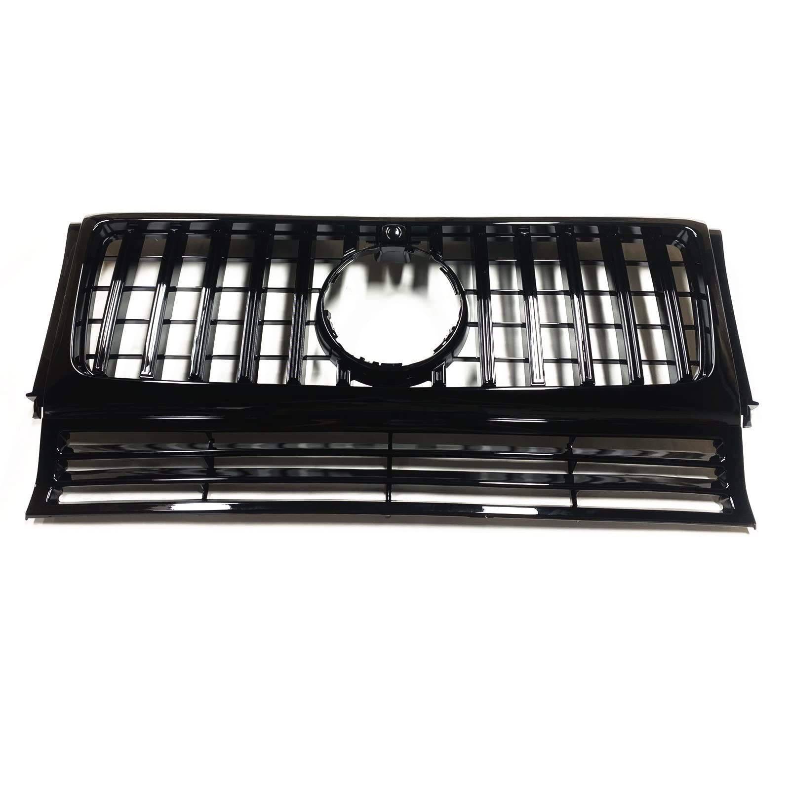 Buy Front Grille Car Body Kit Car Bumper Hood Mesh Front Grill Upper ...