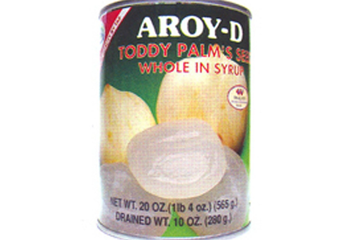 Toddy Palm Seeds Aroy D Toddy Palm's Seed Whole In Syrup (20 Oz)