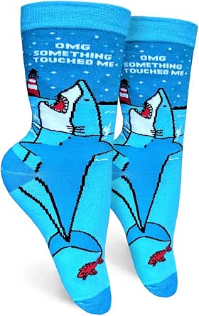 Amazon.com: Groovy Things co OMG Something Touched Me Women's Novelty ...
