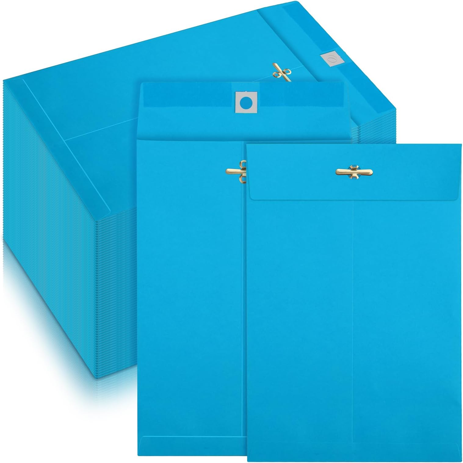Amazon.com : Mooliwe 300 Pcs Manilla Envelopes 9 x 12 Bulk Clasp ...