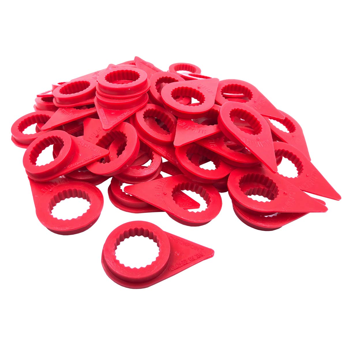 Haltec Checkpoint 50 - Red 33mm Loose Lug Nut Indicator Wheel Nut Check ...