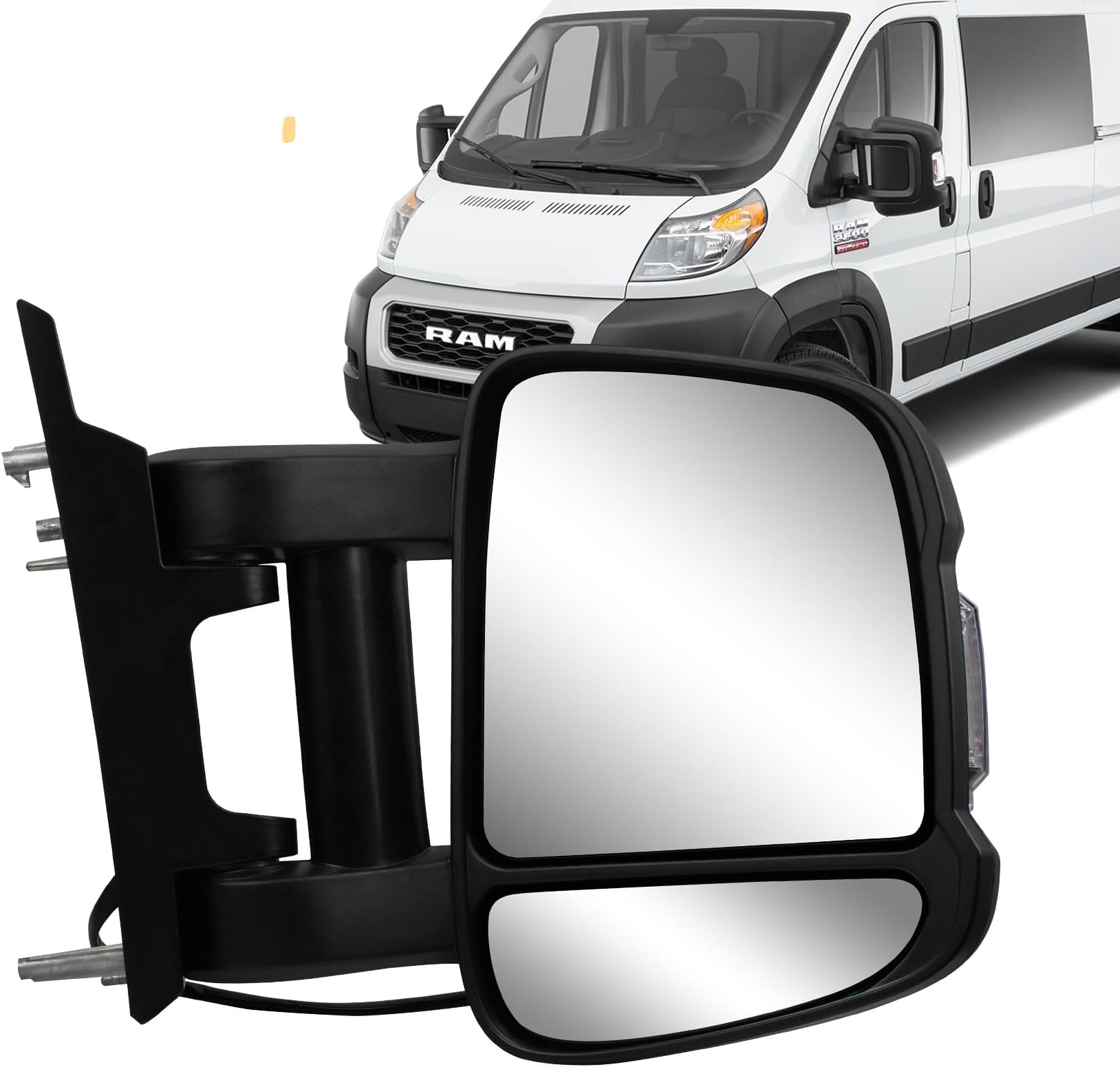 Amazon.com: Convitex Passenger Right Side Extension Long Arm Mirror for ...