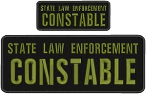 Amazon.com: Embroidered Patch - Patches for Women Man - State Law ...