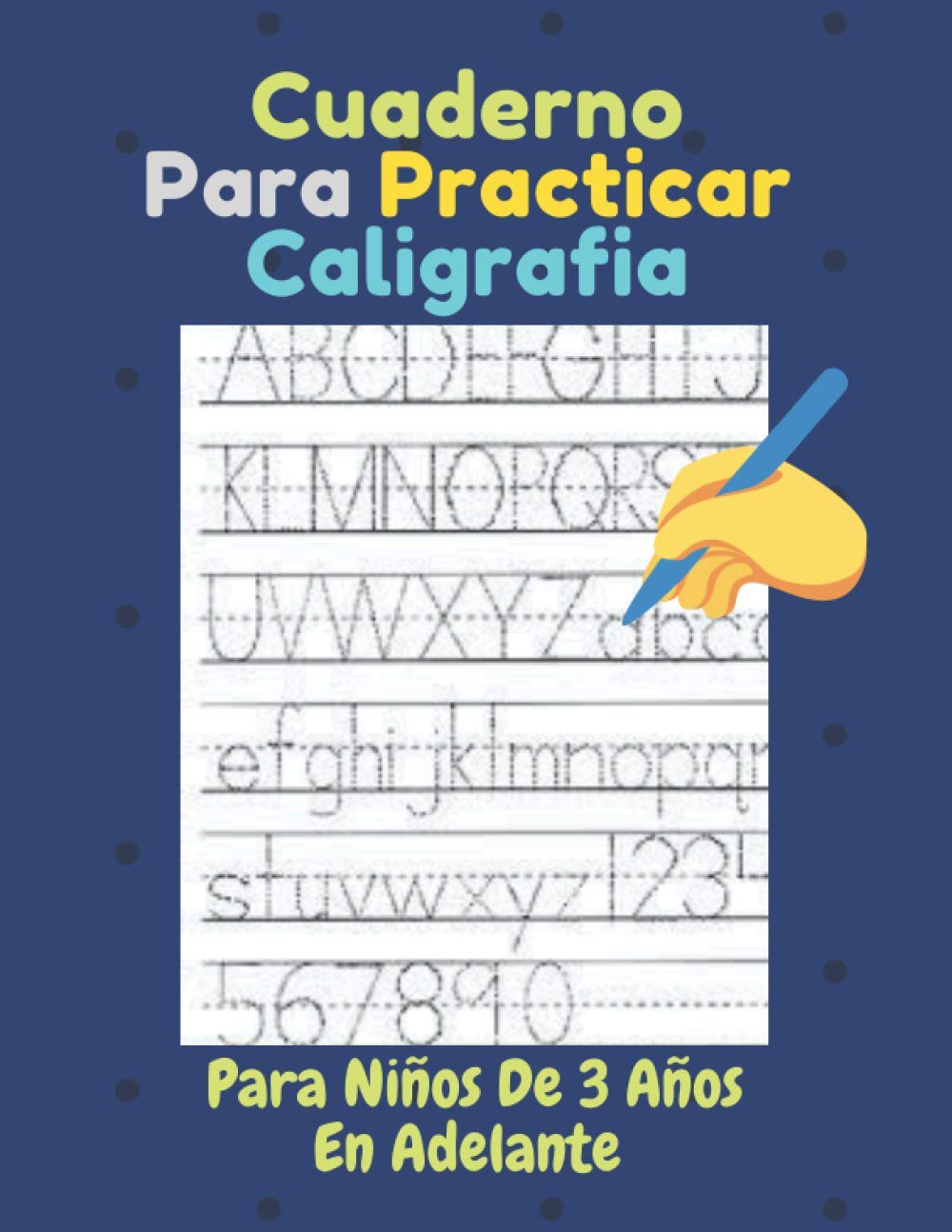 Buy Cuaderno Para Practicar Caligrafía Para Niños De 3 Años En Adelante ...