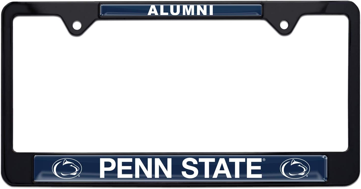 Amazon.com: Michigan State Alumni Black License Plate Frame : Automotive