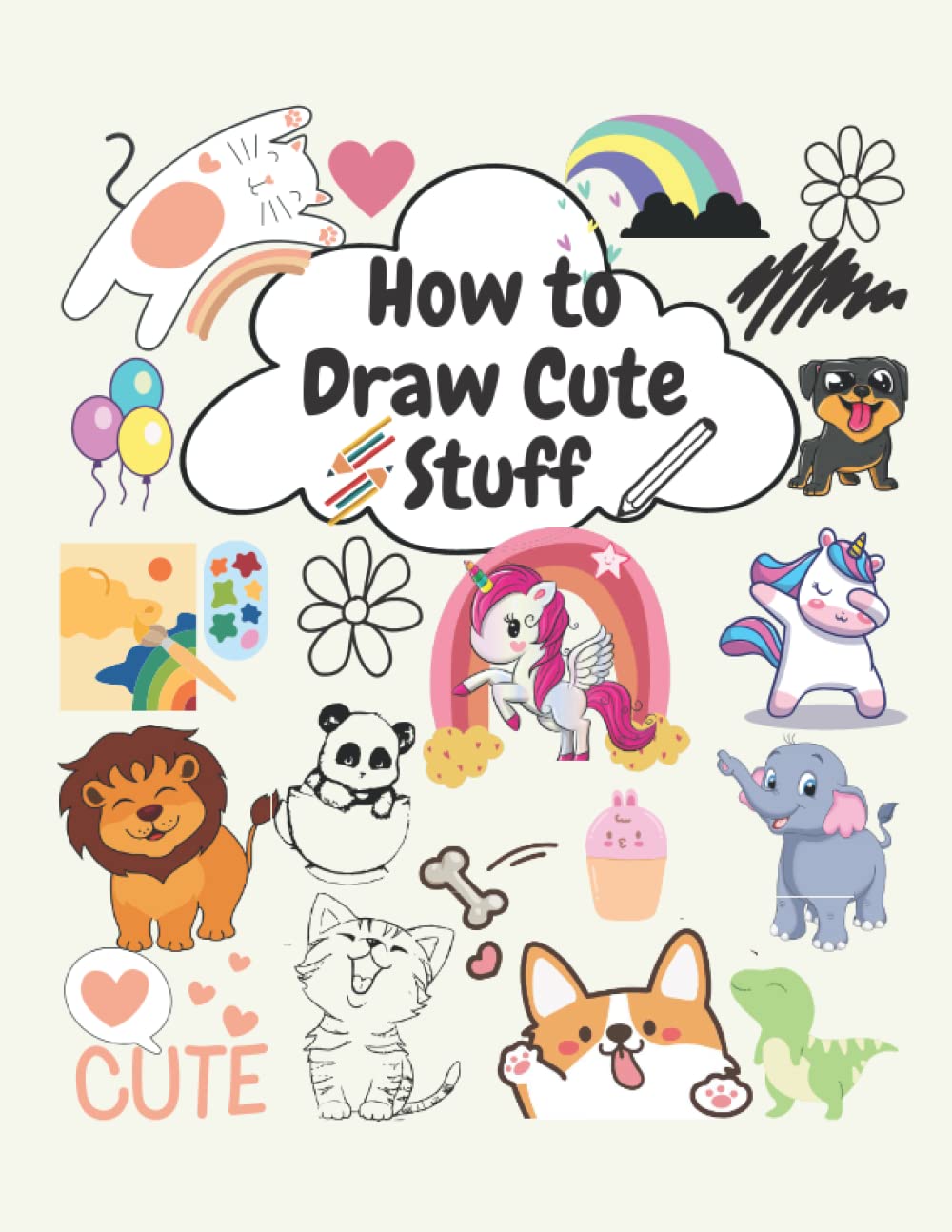 How To Draw Cute Stuff For Kids A Simple Easy | Desertcart INDIA