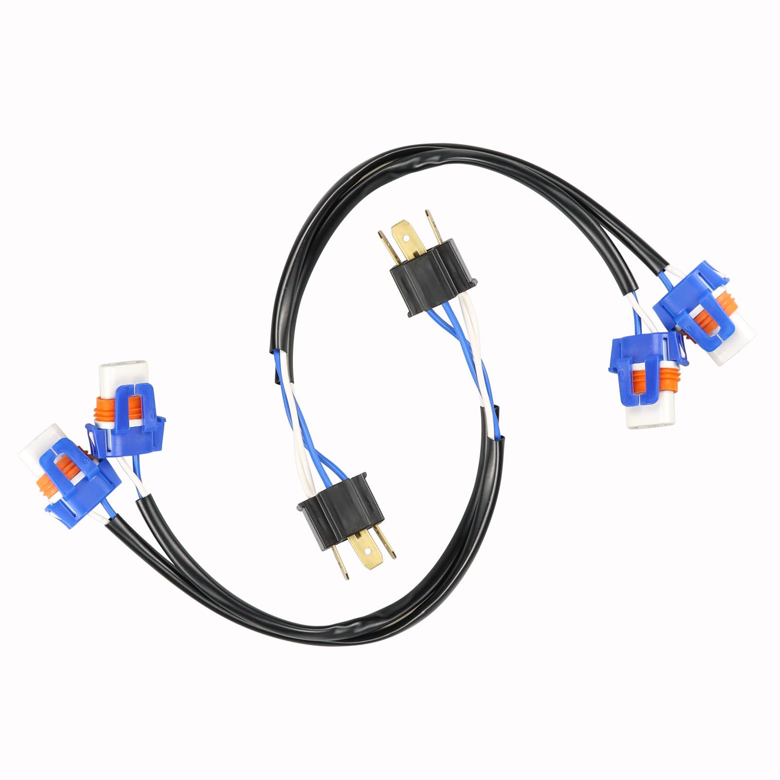 Amazon.com: H4 to 9006 Headlight Bulb Conversion Socket Wire Harness ...