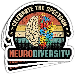 Amazon.com: LECATI (Set of 3) Embrace Neurodiversity Autism Awareness ...