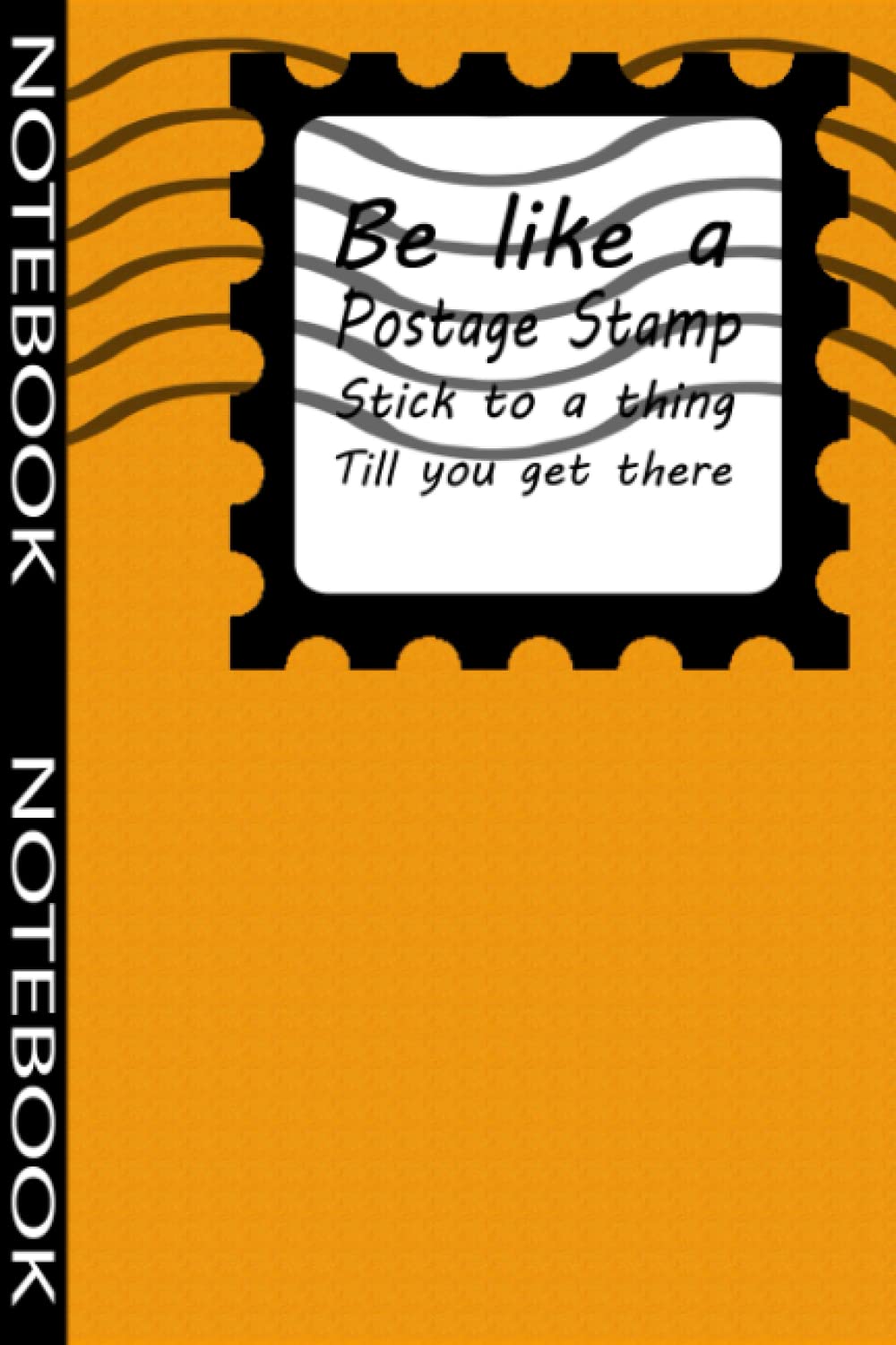 Be like a postage stamp stick to 1 thing until you get there ...