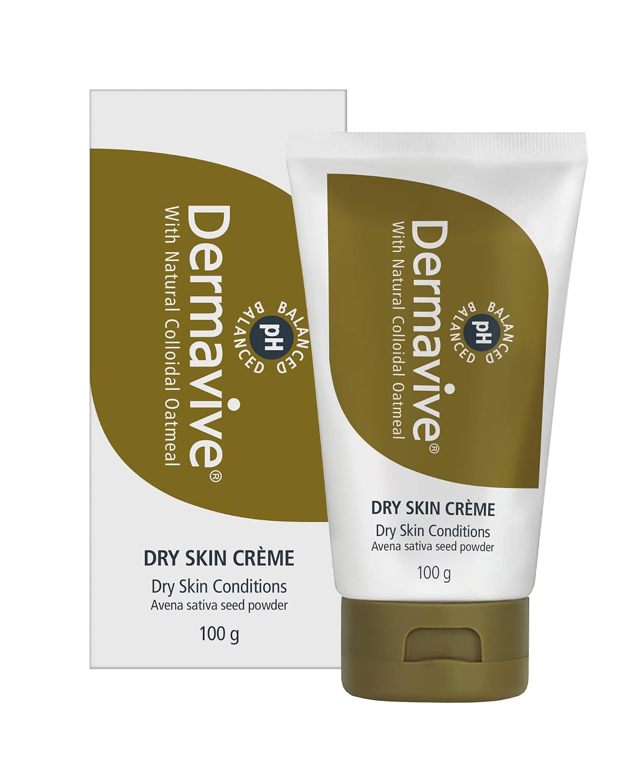 Amazon.com : Dermavive Dry Skin Creme, Dry Skin Relief Cream, Ultra ...
