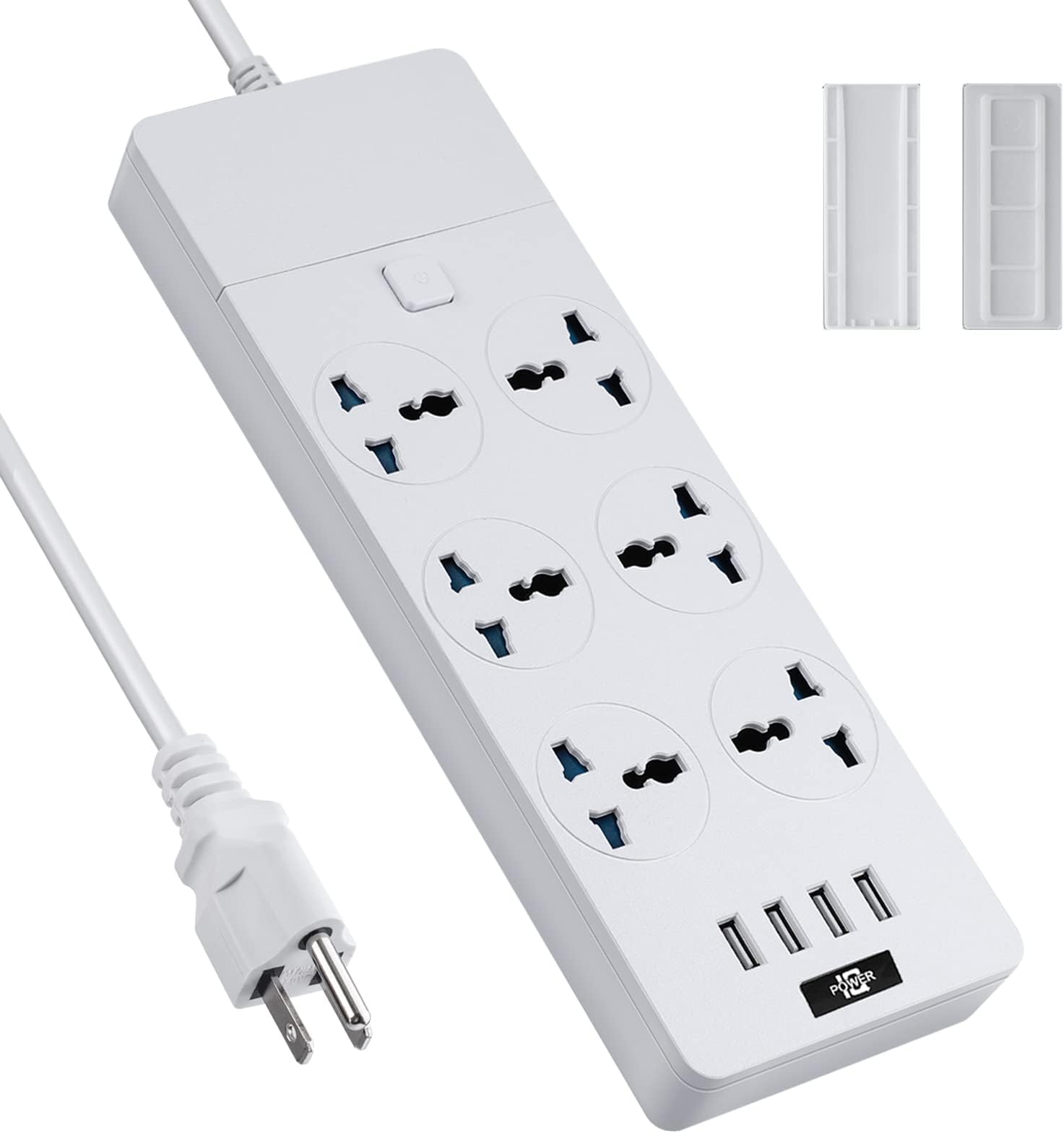 Amazon.com: FANLIDE Universal Power Strip with USB C, 3 Outlets 3 USB ...