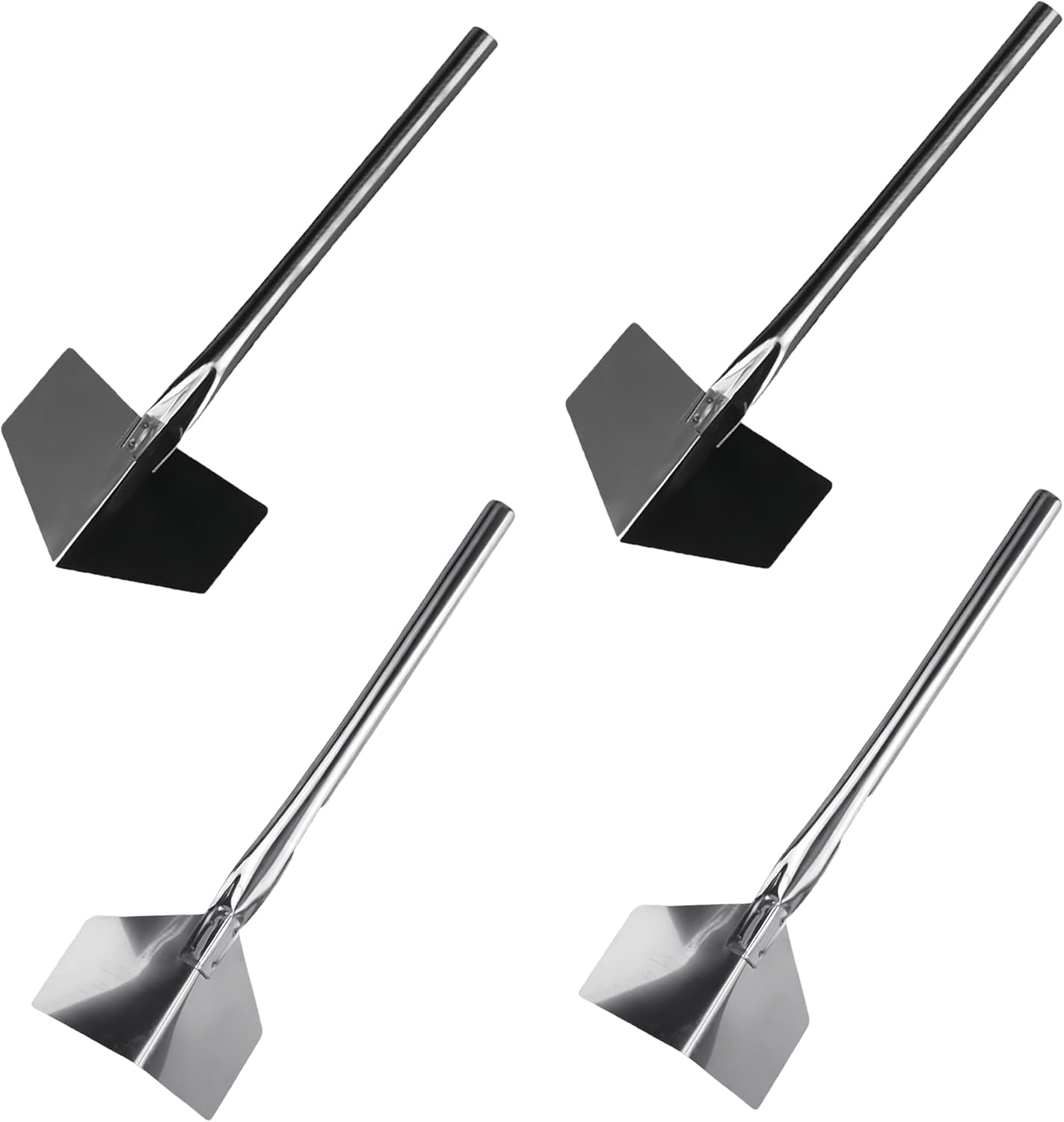 4 Pcs Inside & Outside Corner Trowels, plastering Trowel，Stainless ...